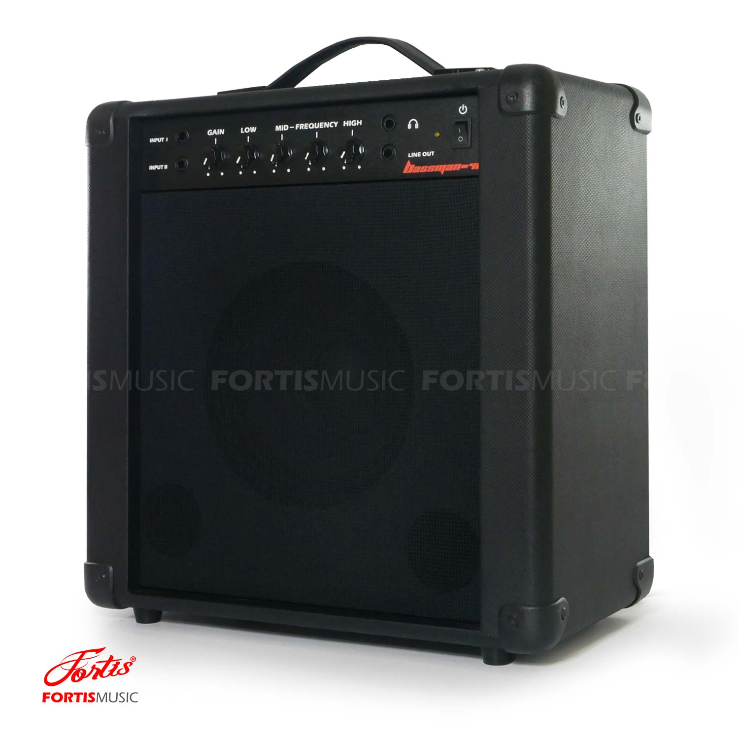 Bassman ตู้แอมป์เบส รุ่น BM-50 สำหรับเบสโปร่งและเบสไฟฟ้า กำลังขับ 50 ...